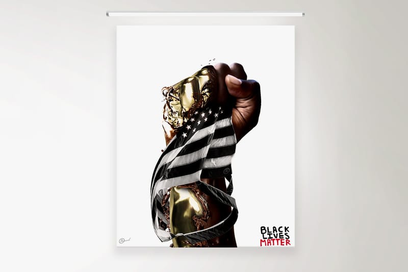 Banksy Honors Black Lives Matter with New Piece | HYPEBEAST