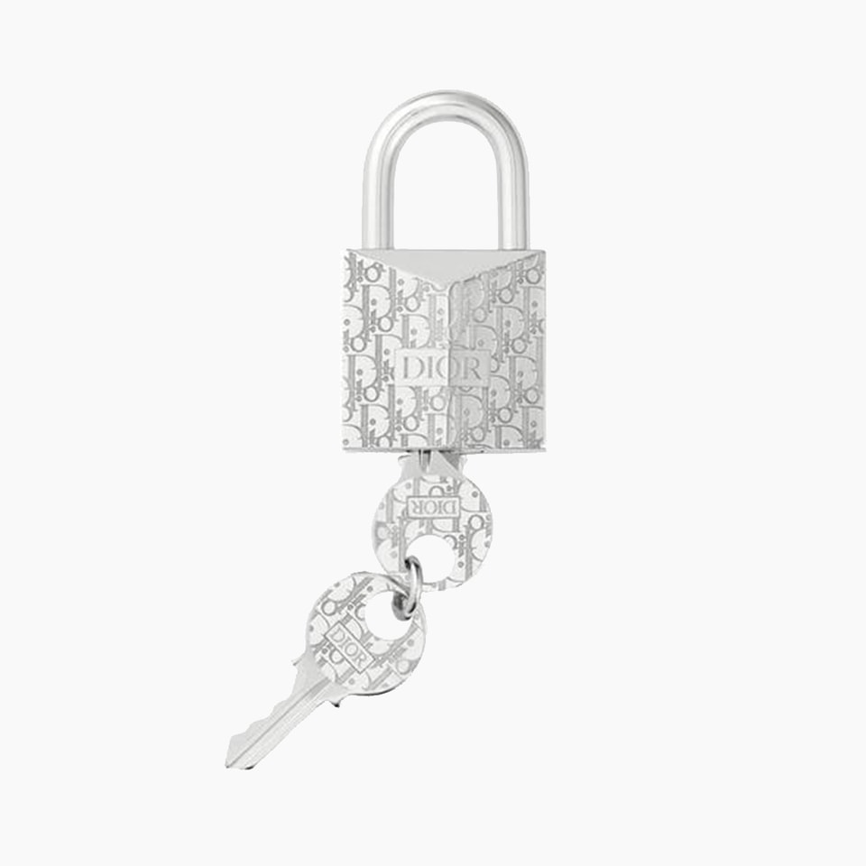 Dior Oblique Padlock Keyring Release Info 2020 | Drops | Hypebeast