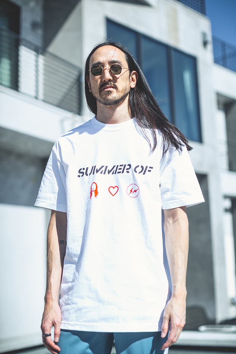 Fragment and Steve Aoki Launch SUMMER OF Tee | Hypebeast