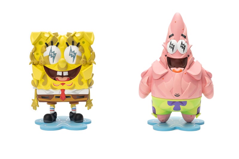 KAWS x Spongebob Squarepants | HYPEBEAST