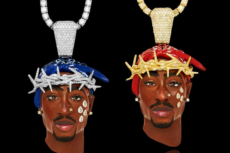 Tupac Gold Chain CUSTOM RHINESTONE CHAINS. Link In Bio! #customchain
