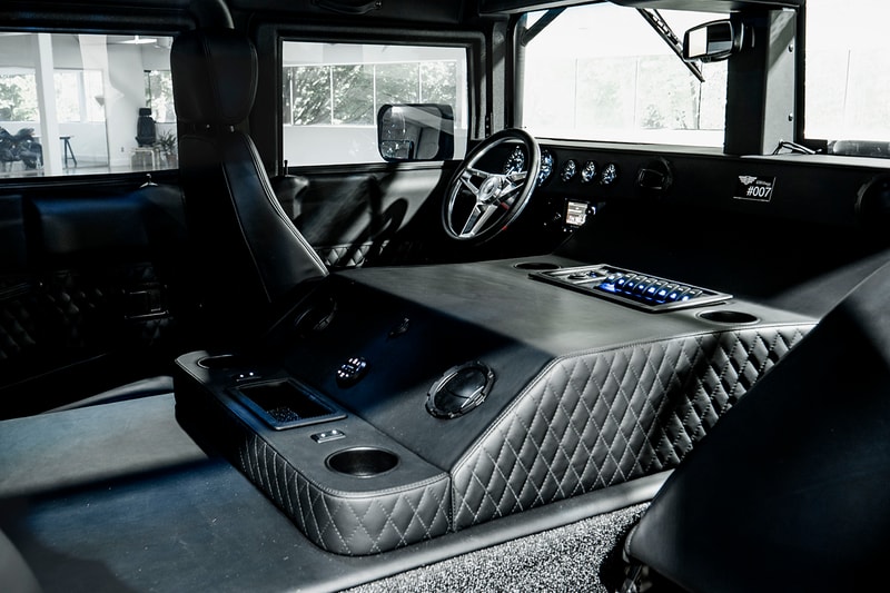 Custom Hummer H1 Interior