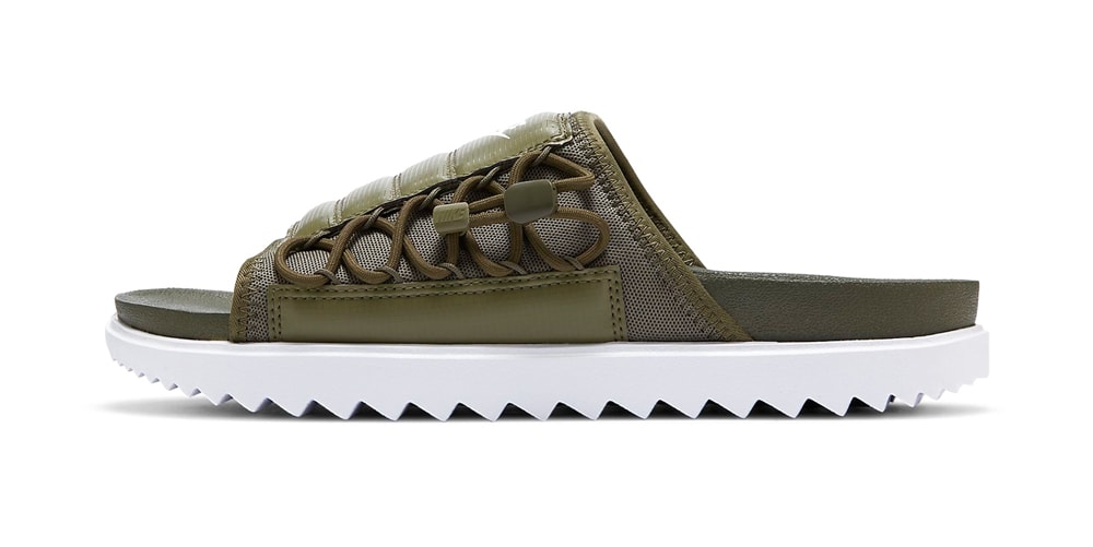 Nike Asuna Slide "Medium Olive" | Hypebeast
