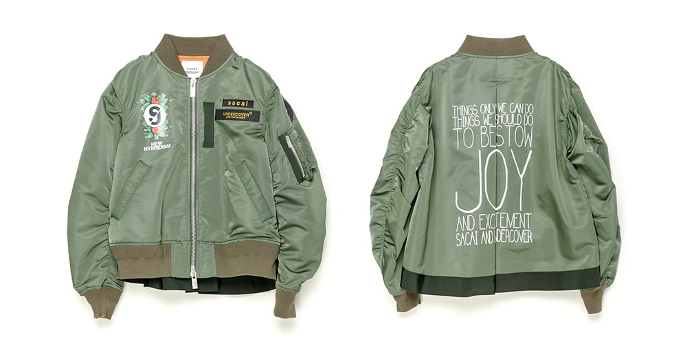 sacai x UNDERCOVER MA-1 FW20 | Hypebeast