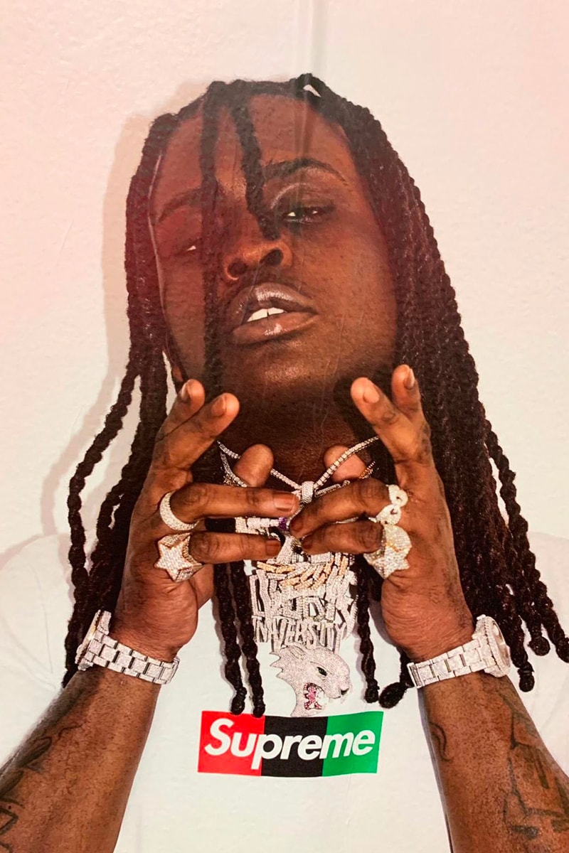 Virgil Abloh x Supreme MCA Box Logo T-Shirt Sample For Sale | Hypebeast