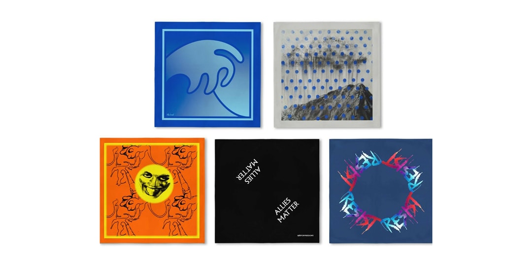 Artist-Designed Bandanas for Voter Registration | Hypebeast