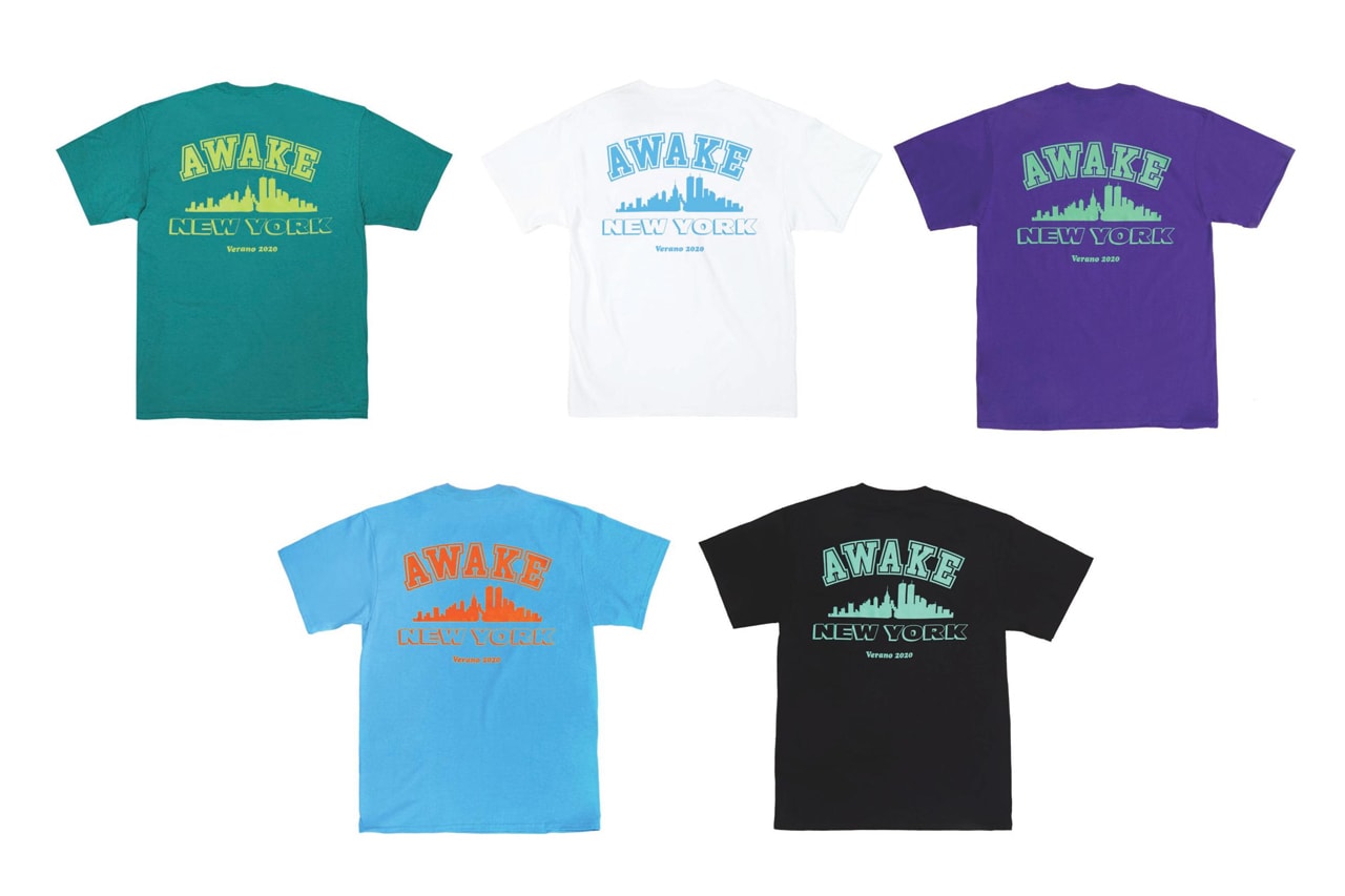 Awake NY Summer '20 Re-Up Tee Collection Info | Hypebeast