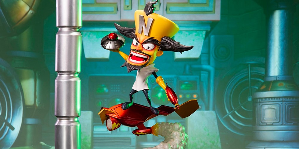 F4F 'Crash Bandicoot' Dr. Neo Cortex Figure | Hypebeast