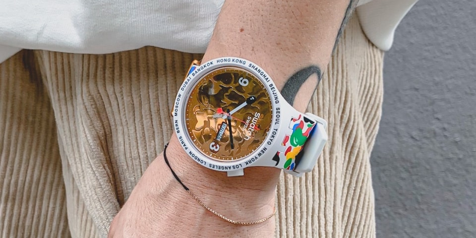 Swatch X BAPE Collaborative Big Bold Watch Release Hypebeast | atelier ...