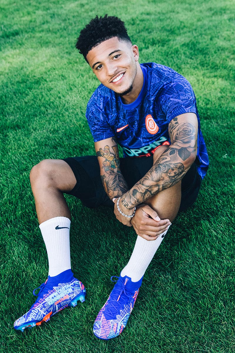 Jadon Sancho x Nike Football SE11 Collection | Hypebeast