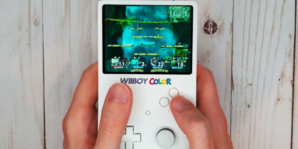 Modder Transforms Nintendo Wii Into Handheld "Wiiboy Color" | HYPEBEAST