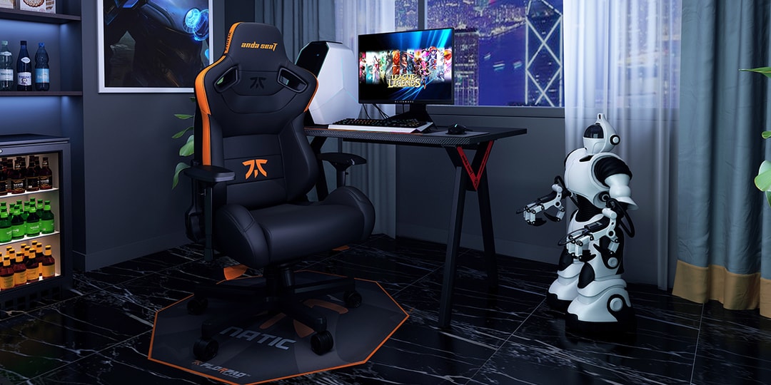 Andaseat Fnatic Edition Premium Gaming Chair | Hypebeast