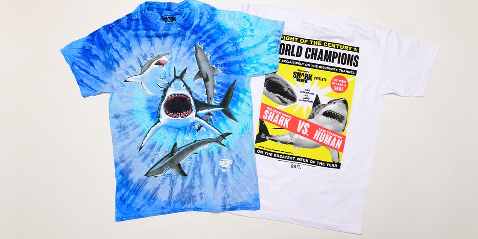 Discovery Channel x BAIT 'Shark Week' Capsule | Hypebeast