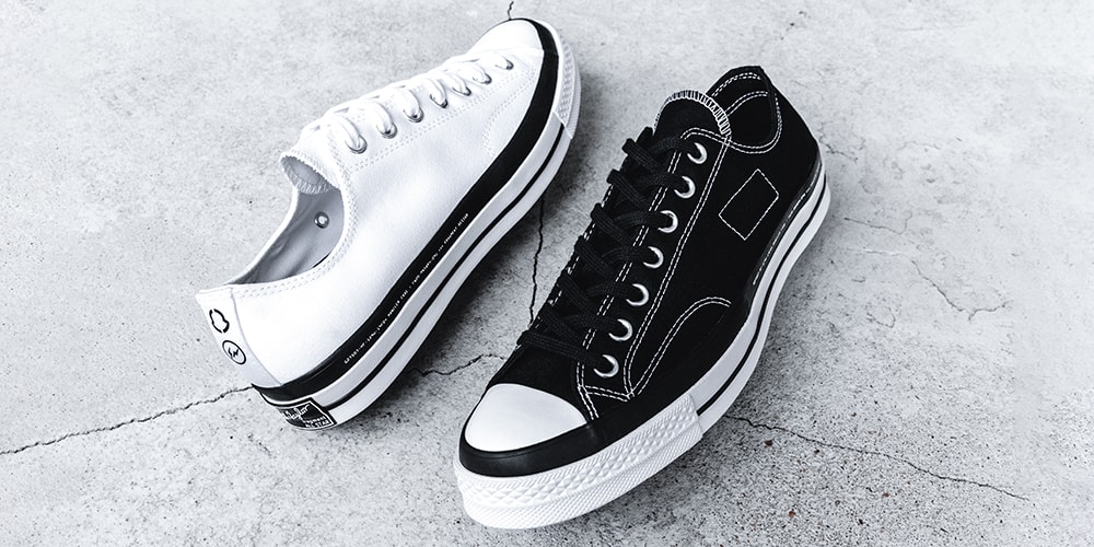 Closer Look: 7 MONCLER x fragment design x Converse Chuck 70 | Hypebeast