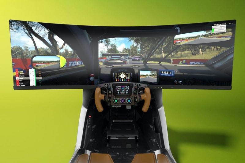 Curv x Aston Martin AMR-C01 Racing Simulator Info | Hypebeast