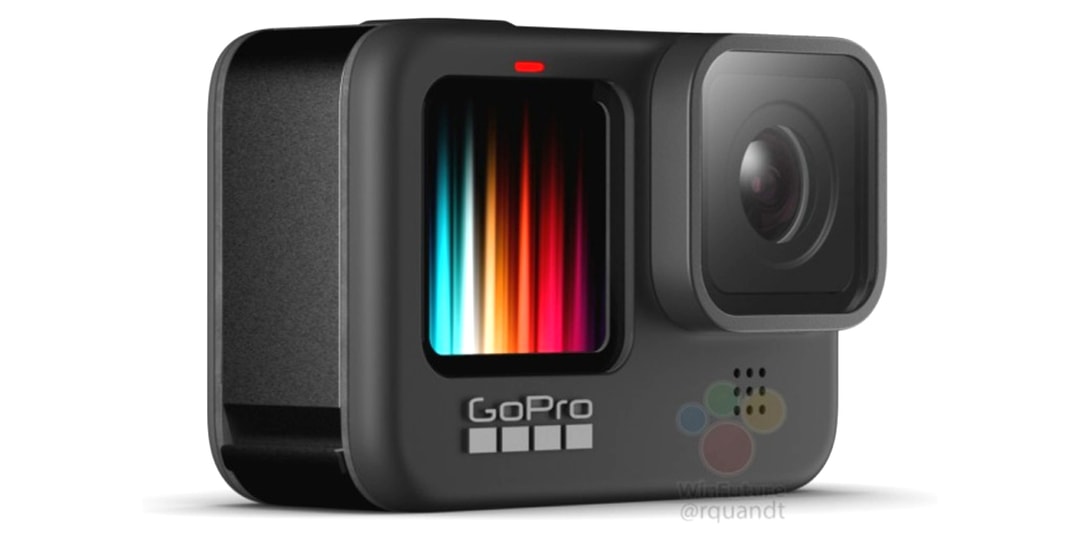GoPro Hero 9 Black Front Colored Screen Leaks | Hypebeast