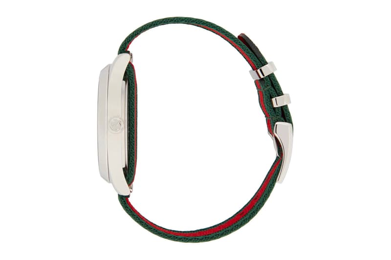 Gucci Silver G-Timeless Web Bee Watch Release | Hypebeast