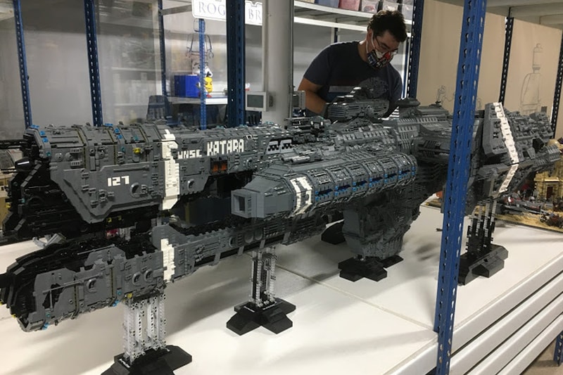 'Halo' Fan Builds 25,000-Piece Ship With LEGO | Hypebeast