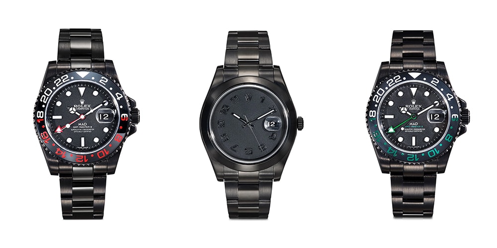 MAD Paris Drops Duo of Rolex GMT Master II Watches | Hypebeast
