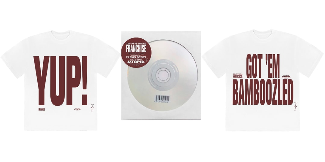 Travis Scott "FRANCHISE" PROMO TEES & CD Release | Hypebeast