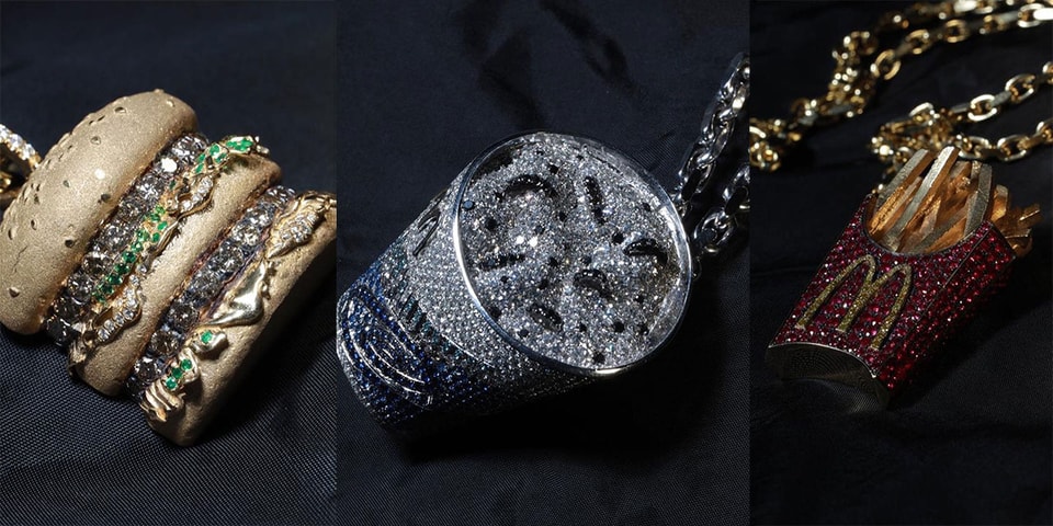 J Balvin x McDonald's Pendants by Saint Jewels | Hypebeast