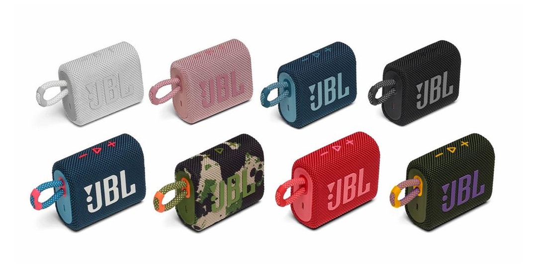 JBL GO 3 Waterproof & Dustproof Portable Speaker | Hypebeast