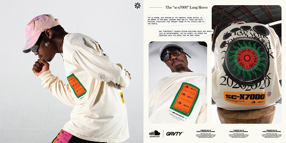 SoundCloud x GRVTY "Pure & Wondrous Sounds" Collection | Hypebeast