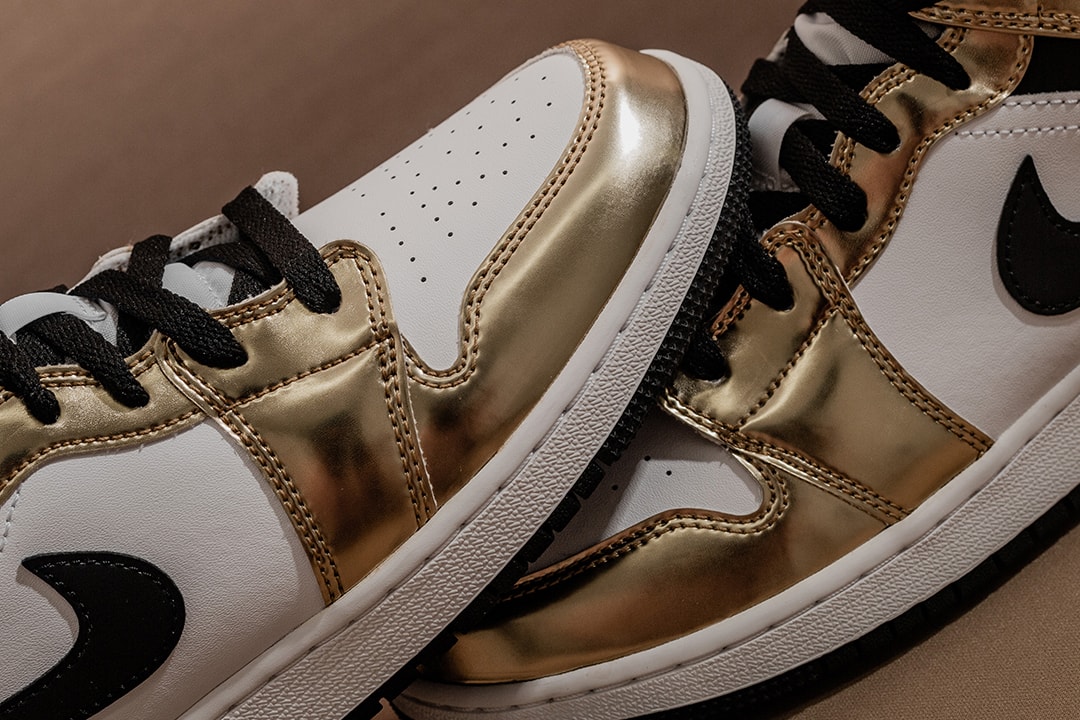 Air Jordan 1 Mid "Metallic Gold" Release Date | Hypebeast