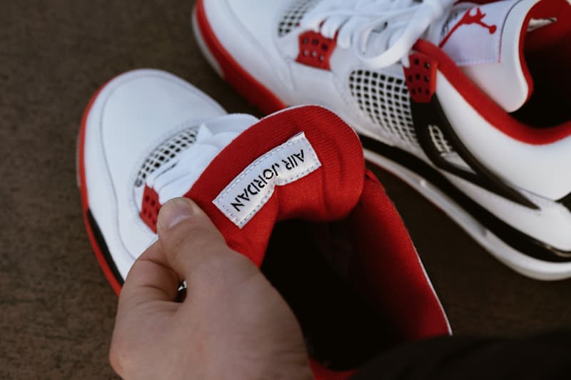 Air Jordan 4 "Fire Red" Closer Look & Release Date | Hypebeast