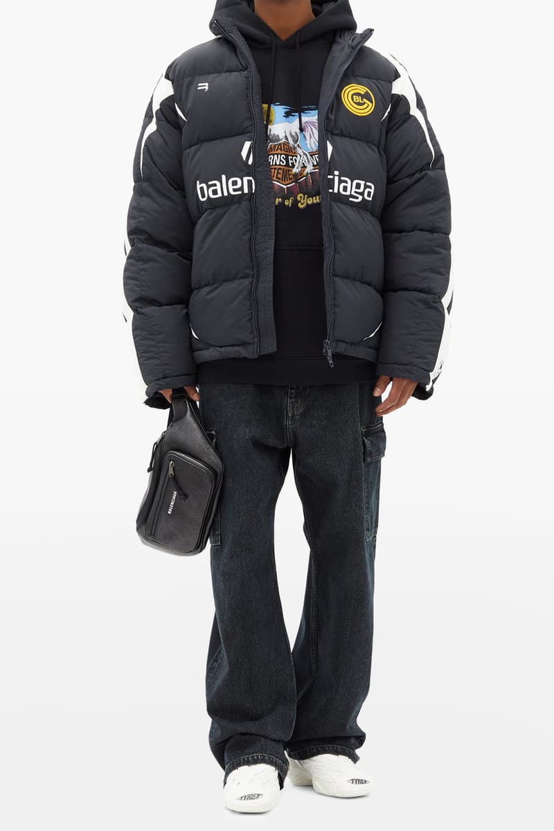 Balenciaga's Puffer Coat Is Football Gone Luxe | Hypebeast