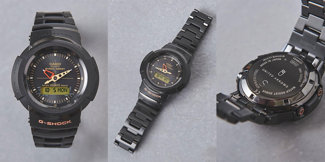 Casio G-SHOCK AW-500 x UNITED ARROWS Watch Collab | Hypebeast