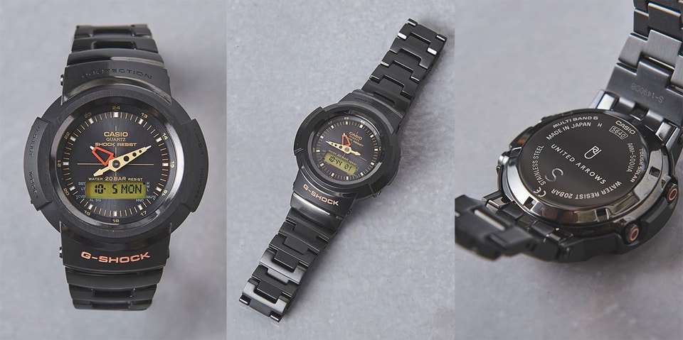 Casio G-SHOCK AW-500 x UNITED ARROWS Watch Collab | Hypebeast