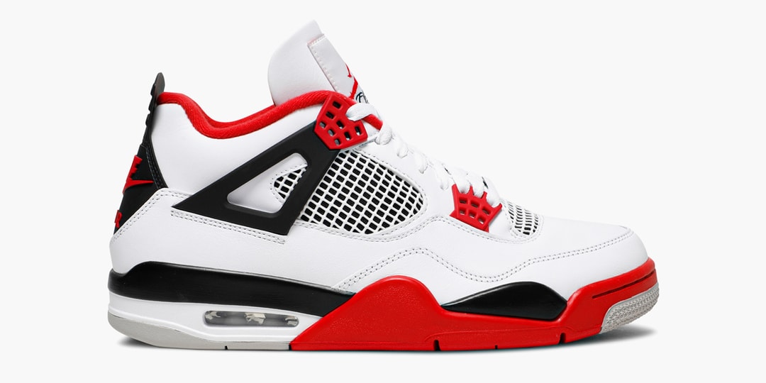 GOAT Rounds Up Air Jordan 4s "Fire Red" Release | Hypebeast