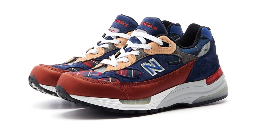 New Balance 992 Plaid Navy Red Beige Release Info Photos | Hypebeast