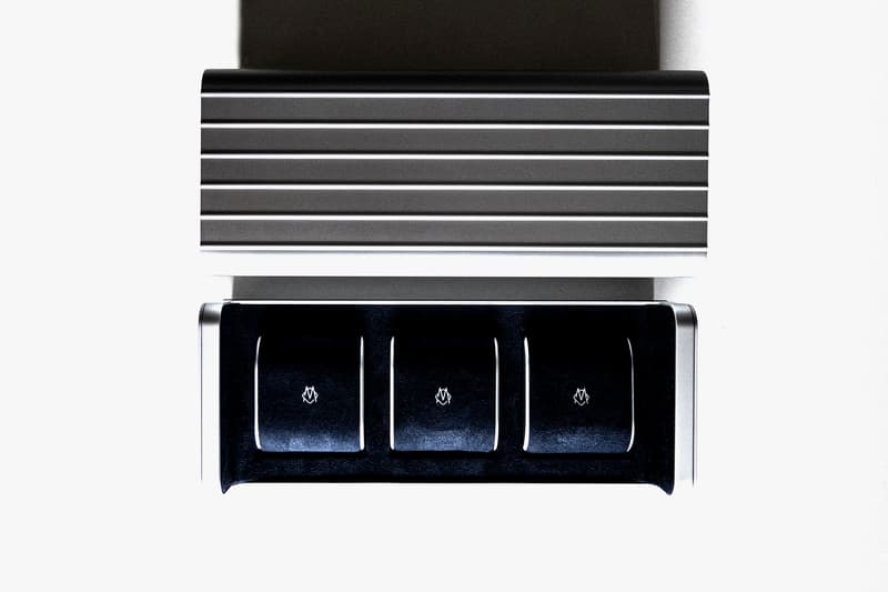 RIMOWA Aluminum Watch Case Closer Look | Hypebeast