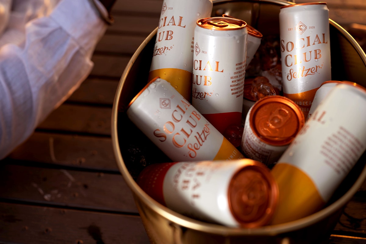 Create the Club Social Club Seltzer Photographer Roland Baker | Hypebeast