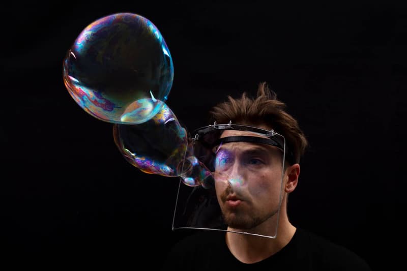 aerosoap Constructs a Functional Soap Mask | Hypebeast