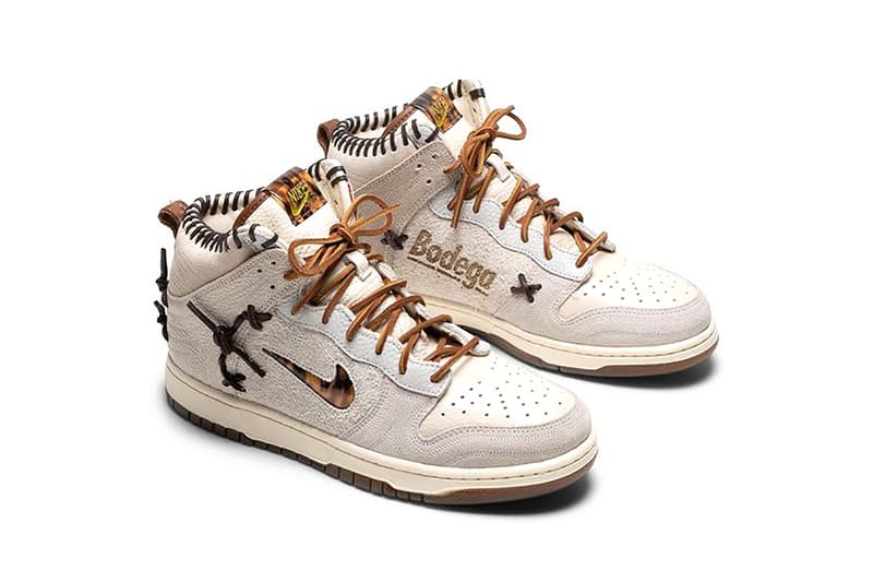 Bodega Nike Dunk Hi Legend Friends and Family Colorway | Hypebeast