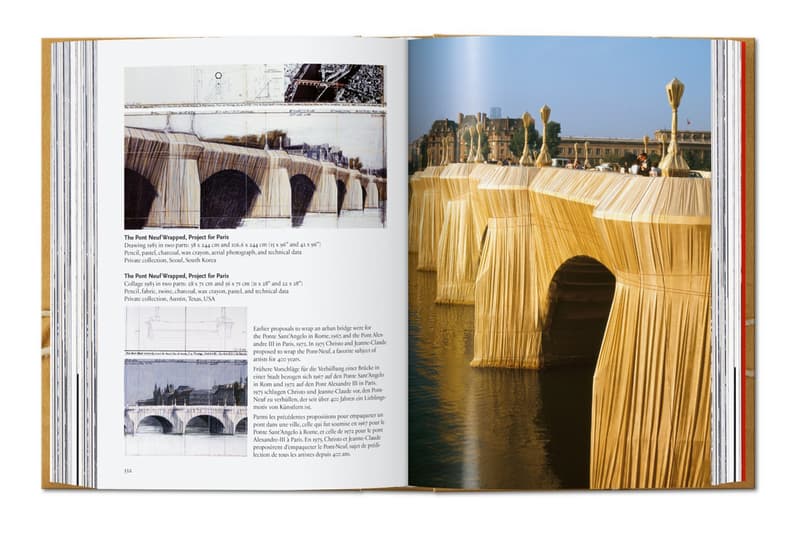 Christo and Jeanne-Claude Taschen Book | Hypebeast