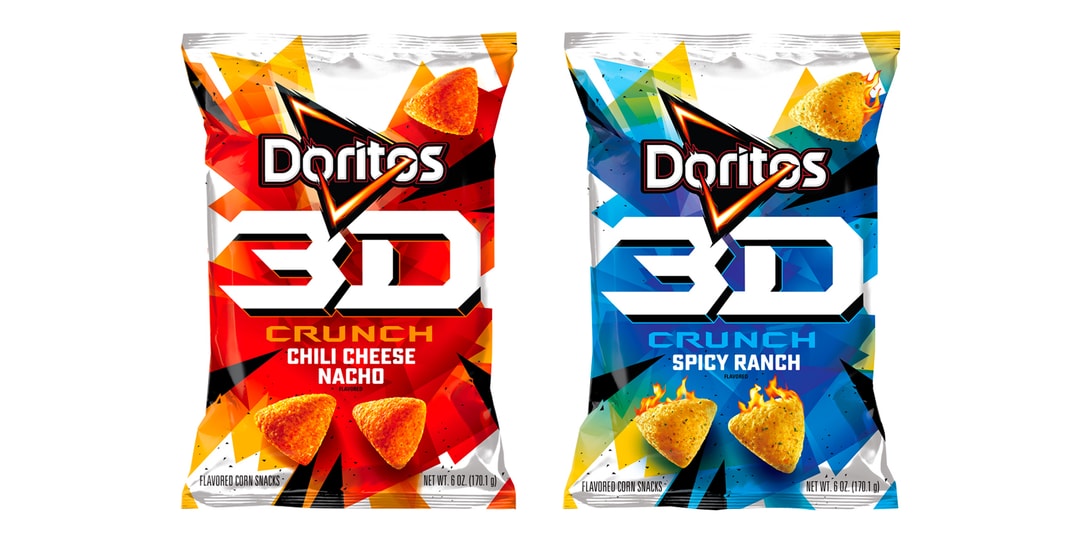 Doritos 3D Crunch Chili Cheese Nacho and Spicy Ranch Launch | Hypebeast