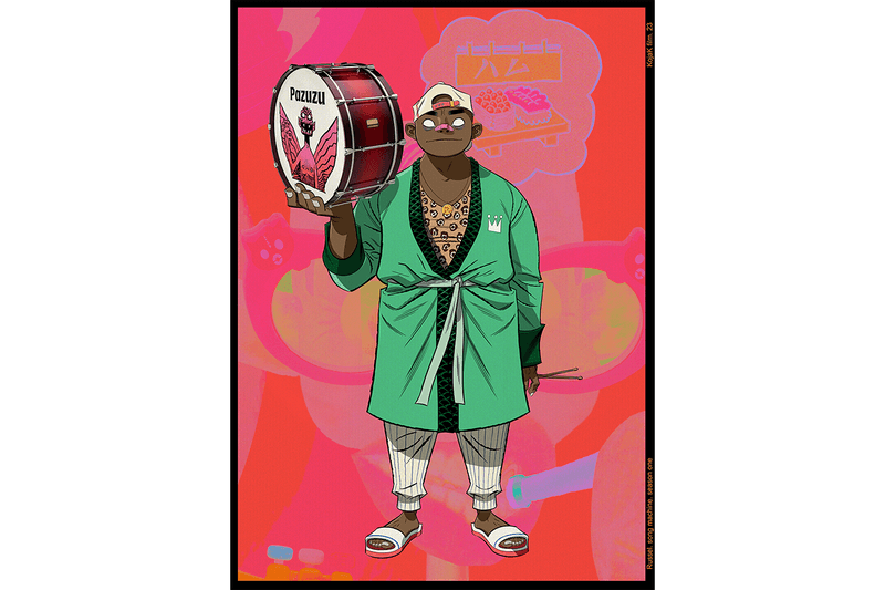 O Gorillaz Russel Step Into 20 Years Of Gorillaz History With The
