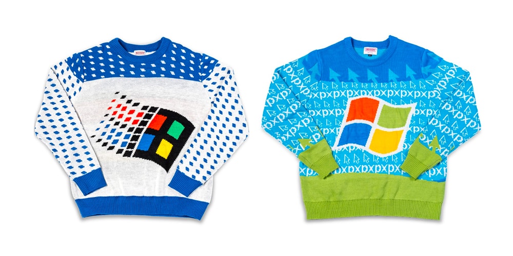 Microsoft Windows 95 Ugly Christmas Sweater Release | Hypebeast