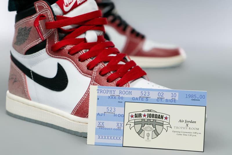 Trophy Room x Air Jordan 1 Detailed Photos | Hypebeast