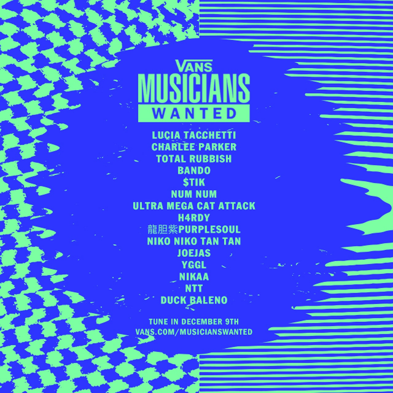 Vans Musicians Wanted Global Concert Stream | HYPEBEAST