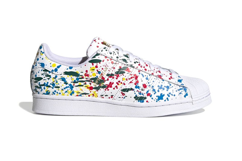 adidas Originals Superstar Paint-Splatter "Core White" | Hypebeast