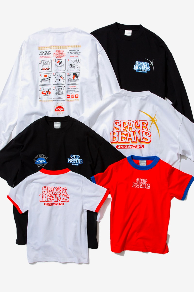 Beams x Nissin Cup Noodles JAXA Capsule | Hypebeast