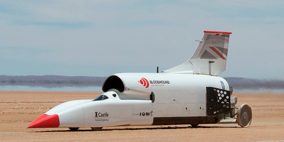 Bloodhound LSR Rocket Car Selling for $11m USD | HYPEBEAST