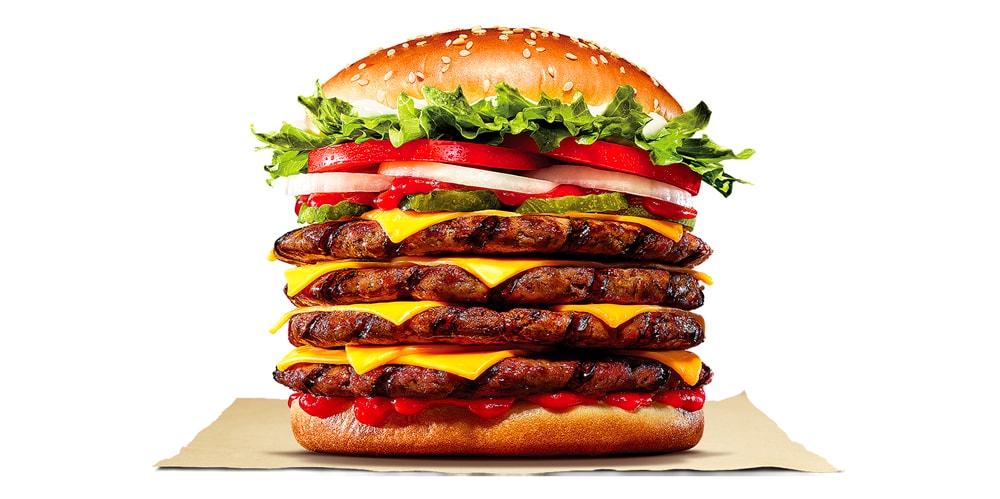 Burger King Stacker 4 Whopper Launch | Hypebeast