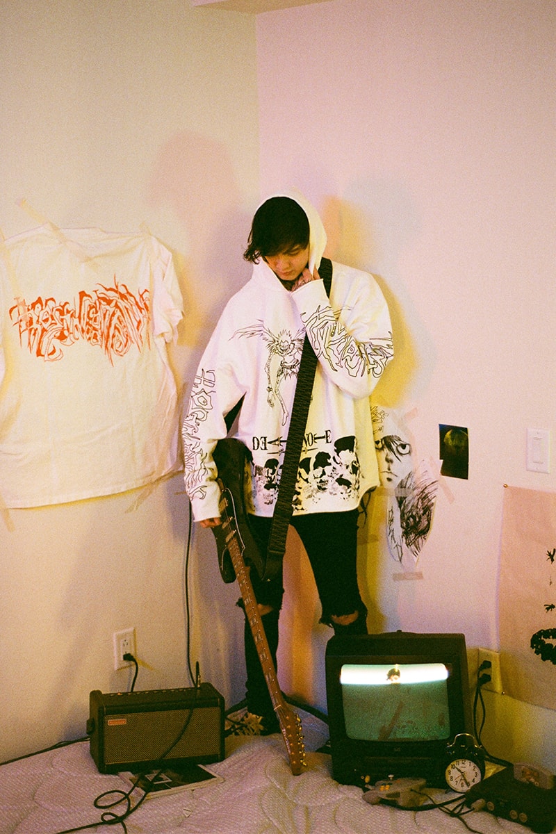 'Death Note' x ROSE IN GOOD FAITH Collection | Hypebeast