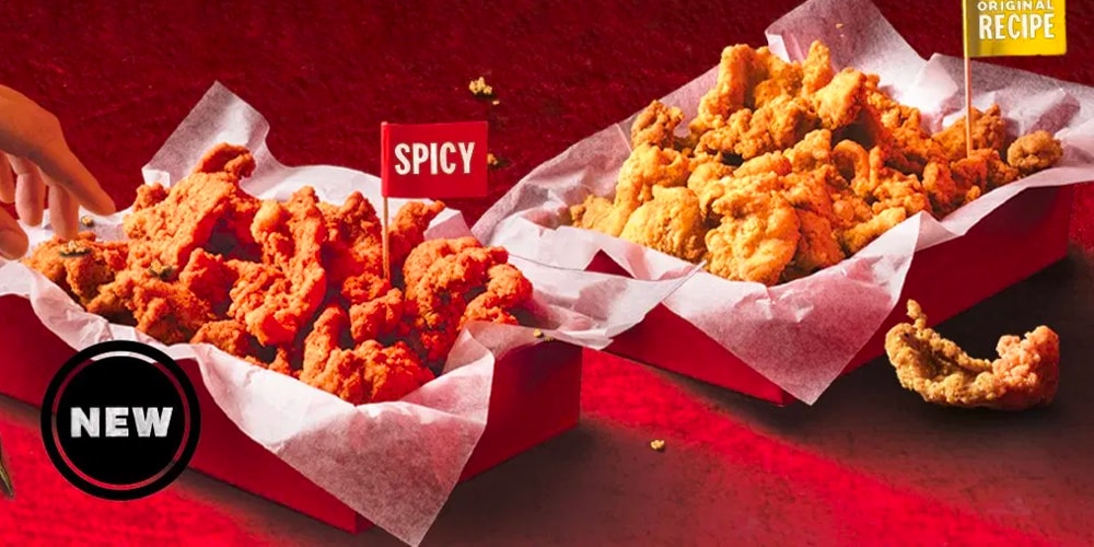 KFC Singapore Spicy Friend Chicken Skin Info | Hypebeast